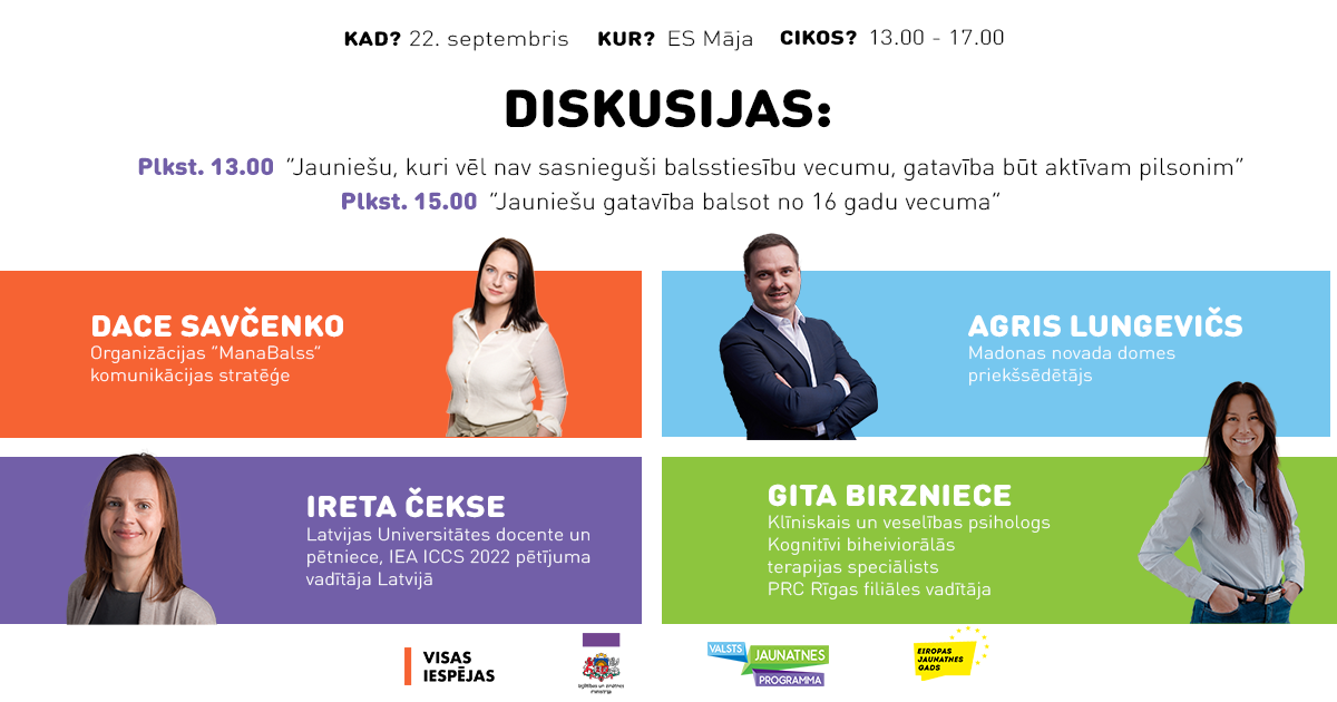 Turpinās Eiropas Jaunatnes gada domnīcu cikls par jaunatnes politiku ...